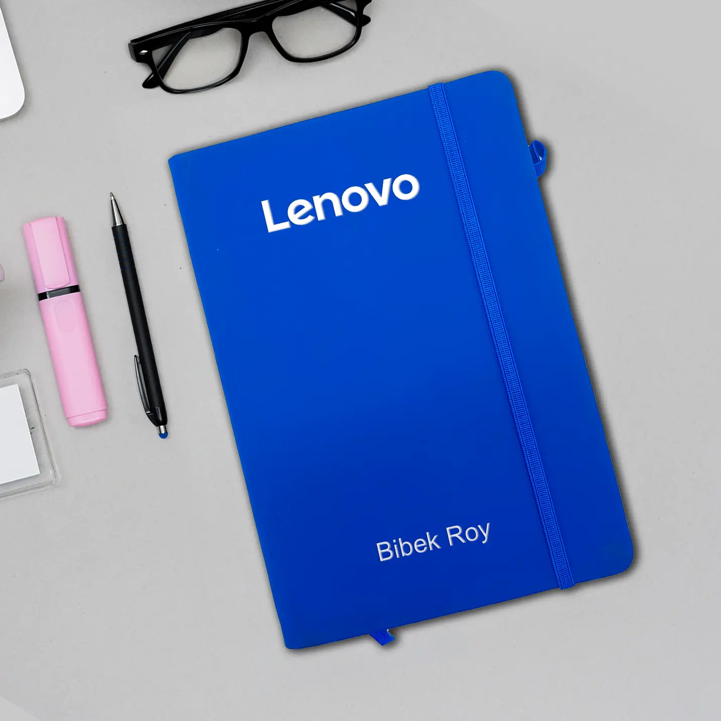 Order Corporate Custom Blue Diary Online | Presto Gifts