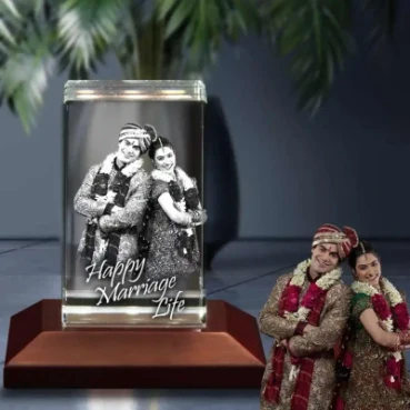 Order Exclusive Custom 3D Crystal Photo By PrestoGifts