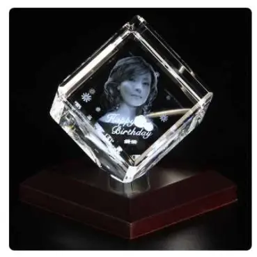 Order Exclusive Custom 3D Crystal Photo By PrestoGifts