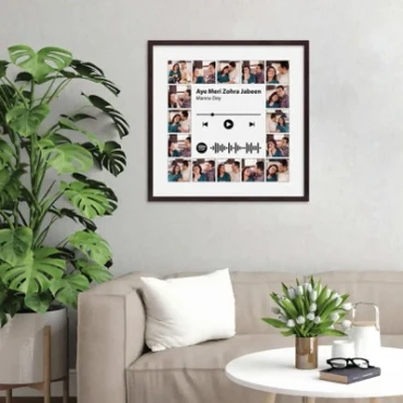 Customised Spotify Music Photo Collage Frame Gifts -Presto