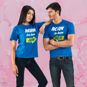 Personalised Cotton T Shirts - Presto